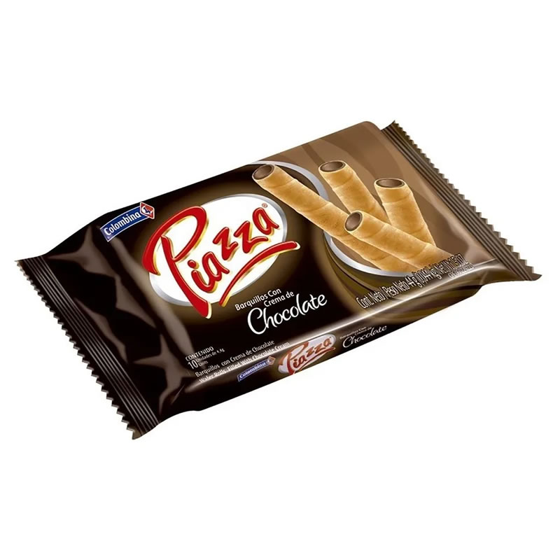 Piazzas Chocolate Pequeñas - La Mecatería Colombiana